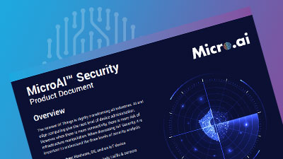 MicroAI™ Security
